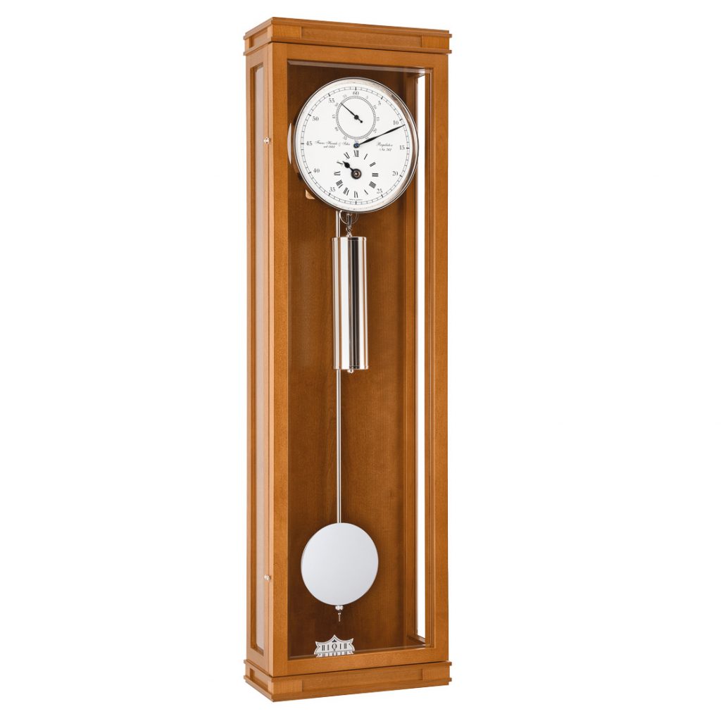 Hermle 70875-160761 Regulator Wall Clock - Clocks and Chimes