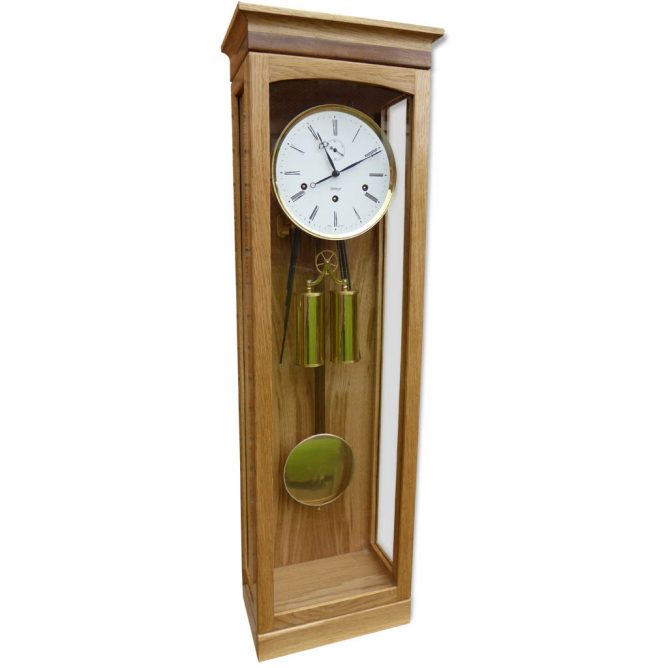 Bonnyrigg Regulator Wall Clock - Clocks and Chimes