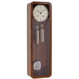 Vintage Wanut Regulator Wall Clock - BilliB - Clocks and Chimes